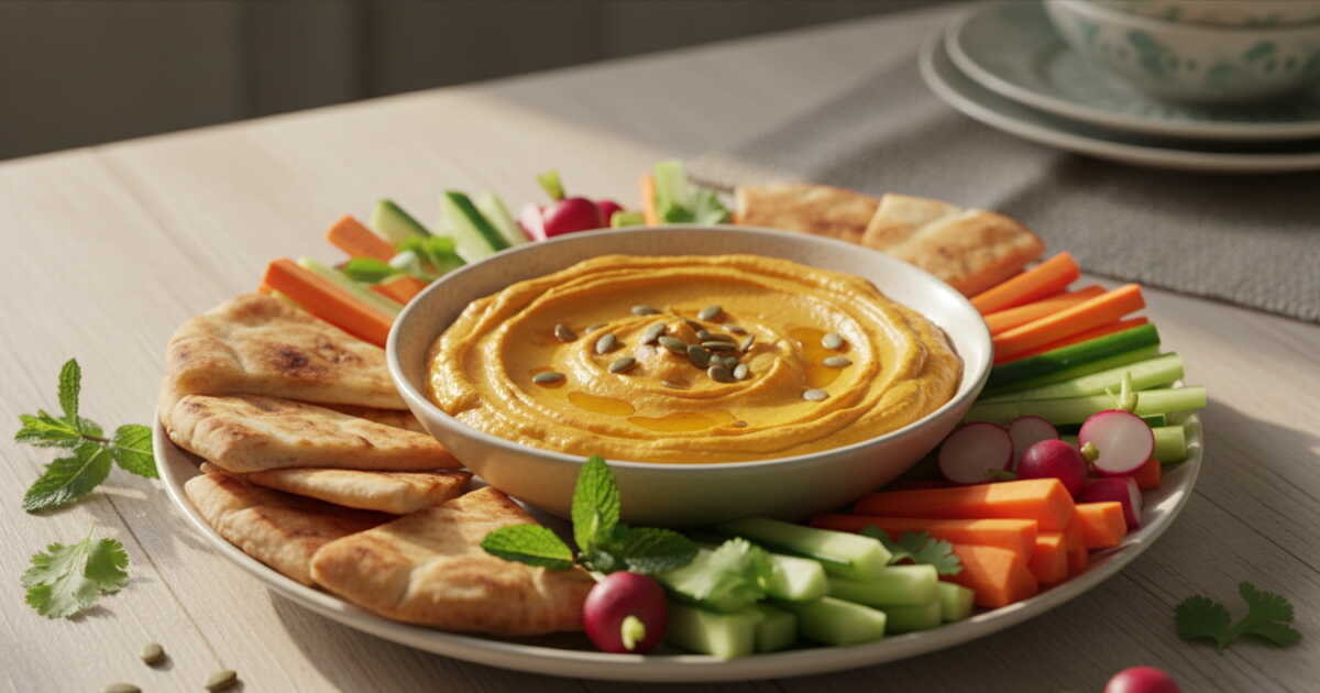 Recette de dip à la courge aux épices marocaines pour l'apéro ...
