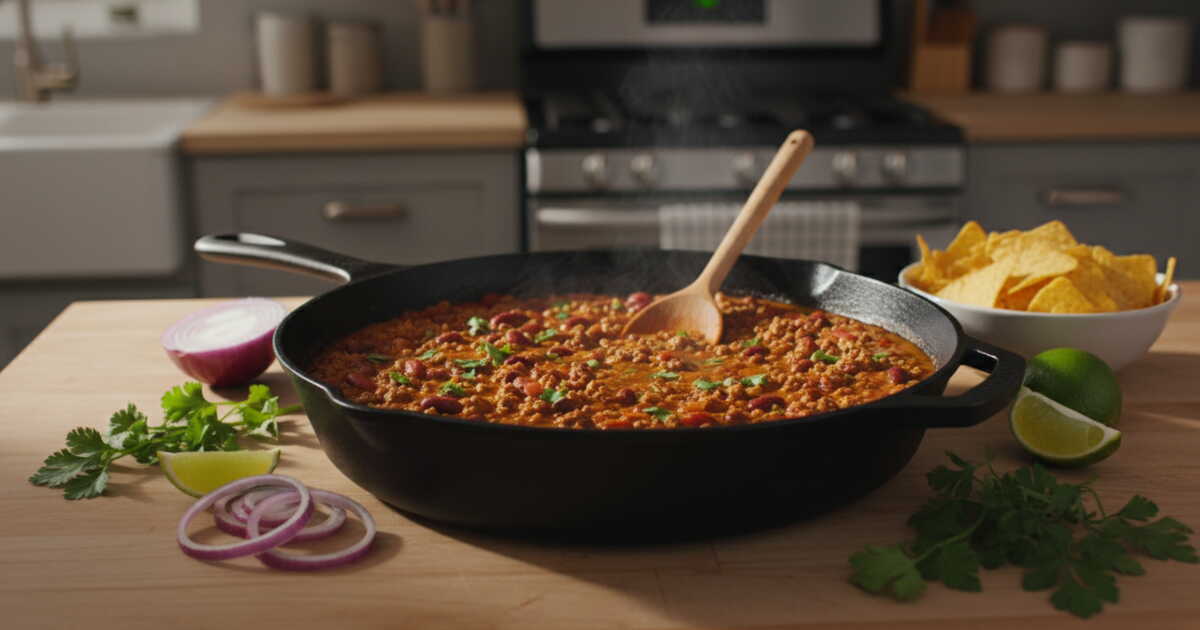 Chili express à la poêle : l'incontournable pour vos repas du soir ...